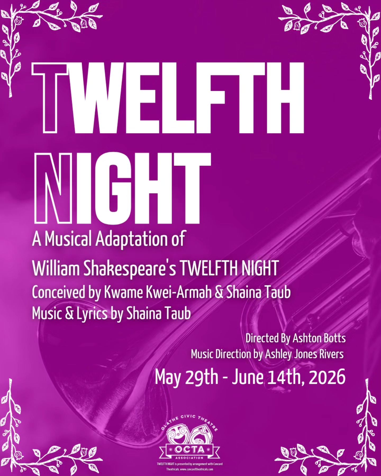 Twelfth Night: A Musical Adaptation Of William Shakespeare's 'Twelfth ...